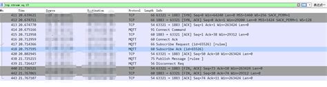connection disconnects immediately after subscription · issue 91