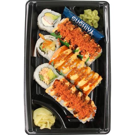 H E B Sushiya South Texas Sushi Roll Combo Pack Shop Sushi At H E B