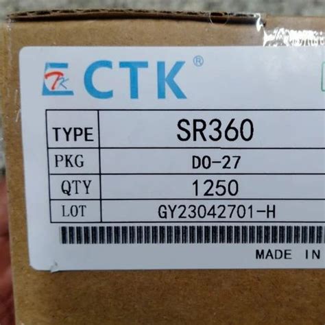 Sr360 Do 27 Diodes At Rs 25piece Rectifier Diodes In Mumbai Id