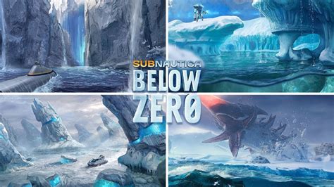 All New Biomes In Subnautica Bellow Zero Youtube