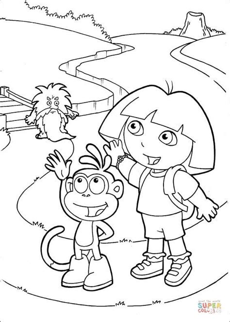 Say Good Bye To Grumpy Old Troll Coloring Page Free Printable