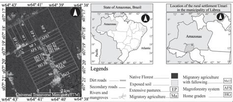 Map Showing The Study Area Download Scientific Diagram