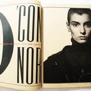 Sinead O Connor Cover Vintage Rolling Stone Magazine June 14 1990