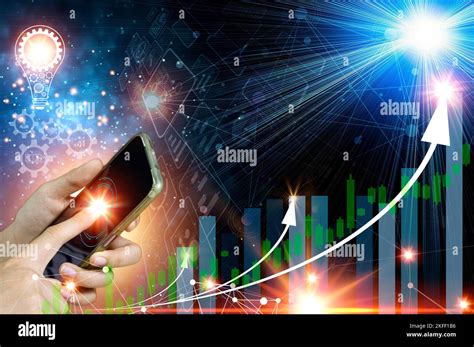 Concept Towards Goals And Achievements Progress And Development Stock