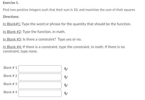 Solved Exercise 1 Find Two Positive Integers Such That
