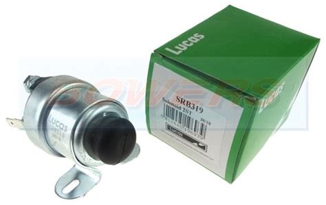 Lucas SRB319 12v Manual Push Button Starter Motor Solenoid | eBay