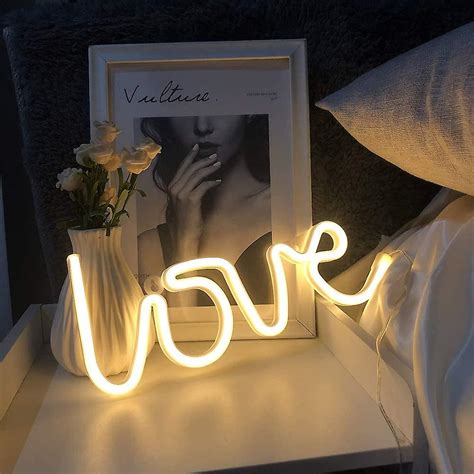 Beautiful T Love Neon Light Neon Love Signs Pink Neon Light Signs