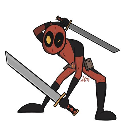 Deadpool Drawn On Procreate Getcapeandflyy On Instagram If Youre