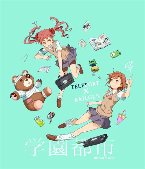 Misaka Mikoto Shirai Kuroko Shirai Kuroko Misaka Mikoto