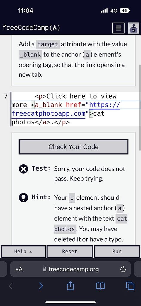 Learn HTML By Building A Cat Photo App Step 14 HTML CSS The