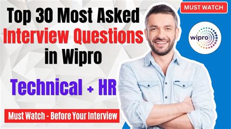 🔥top 30 Most Asked Interview Questions In Wipro Wipro Technical Andhr