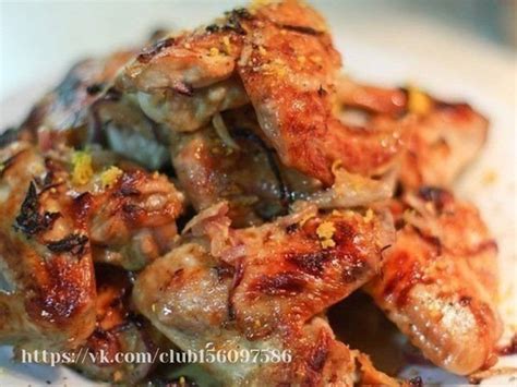 РЕЦЕПТ ПРИГОТОВЛЕНИЯ КУРИНЫХ КРЫЛЫШЕК Ингредиенты: - 1 кг куриных ...