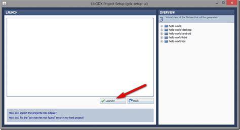 Libgdx Tutorial 1 Creating An Initial Project