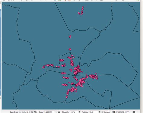 Qgis Split Polygon Based On What S Visible On The Screen Geographic Information Systems