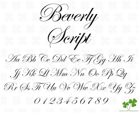 Swirl Font Wedding Font Cursive Font Calligraphy Font Etsy