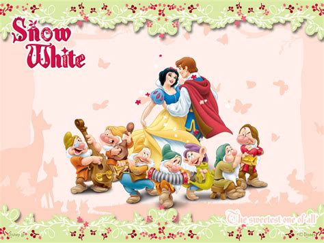 Free Download Snow White And The Seven Dwarfs Cartoon Hd Background
