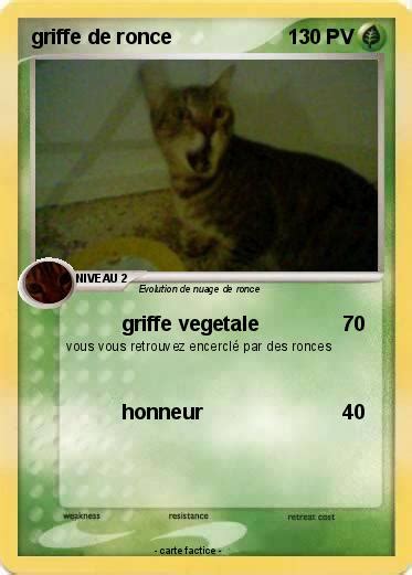 Pokémon Griffe De Ronce 14 14 Griffe Vegetale Ma Carte Pokémon