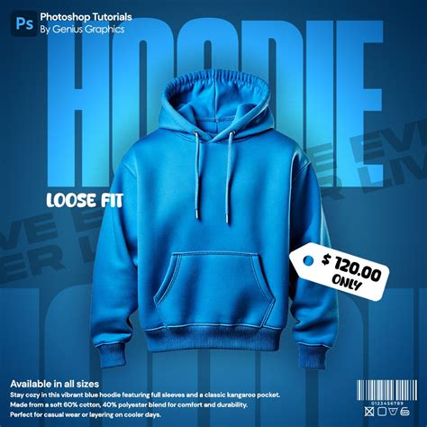 Creative Ads Post Design Hoodie Poster Design Graphic Design Clothing Fashion Poster Design