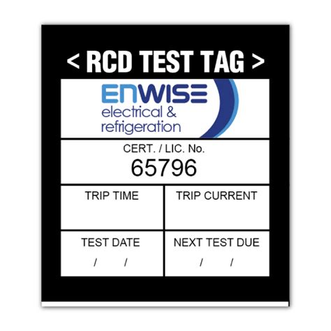 Rcd Label Custom Mms Safety Australia