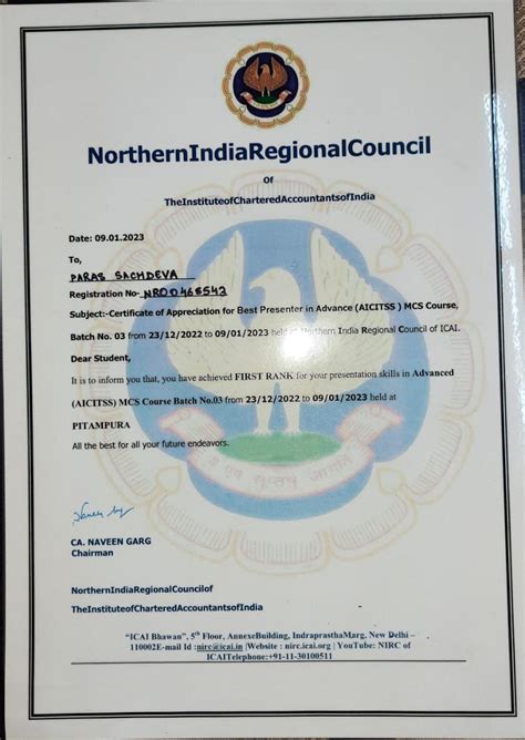 Paras Sachdeva On Linkedin Hello Connections I Am Delighted To Share That I Have Been Awarded