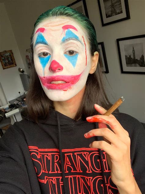 Joker Makeup Look Mademoiselle Olantern