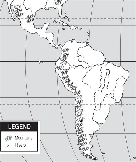 Latin America Physical Map Diagram Quizlet