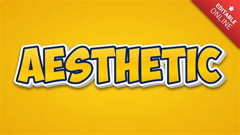 Aesthetic Text Effect Generator