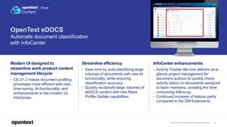 OpenText EDOCS Whats New In CE 21 2 PPTX