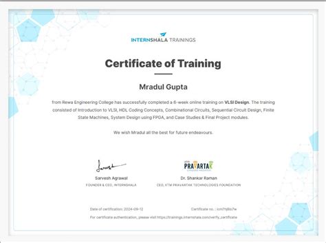 Vlsidesign Internshalalearning Semiconductorindustry Continuouslearning Skilldevelopment