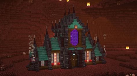 Minecraft 116 Nether Base Timelapse Tutorial World