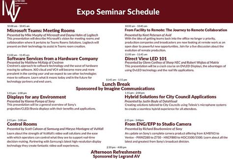 expo matrix video communi