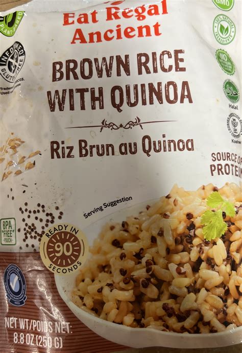 Brown Rice With Quinoa Eat Regal Ancient 88 Oz