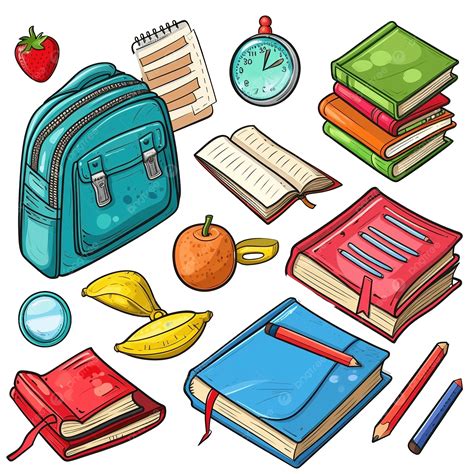 Clipart De Documents Scolaires