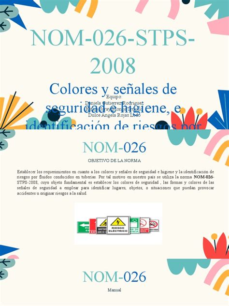 Nom 026 Pdf Color