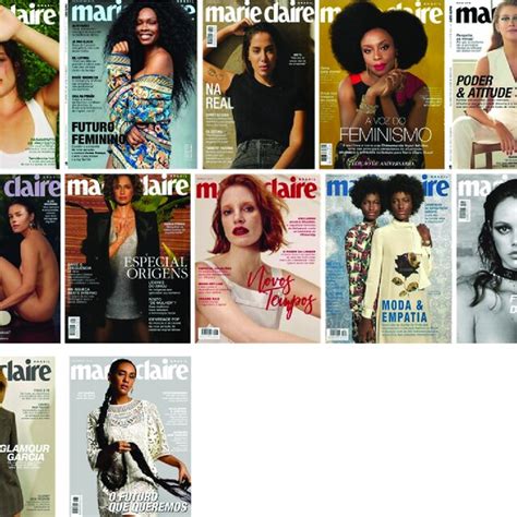 Capas Da Revista Marie Claire Do Ano De 2019 Download Scientific Diagram