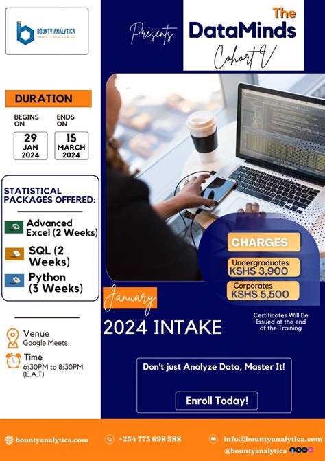 Bounty Analytica On Linkedin Register For Our Ongoing Data Science Program That Covers Data