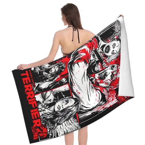 Terrifier Anime Towel Absorption Quick Dry Absorption Luxury Beach