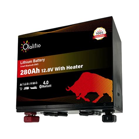 Batterie Lithium 280ah 12v Lifepo4 Sous Le Siège Bluetooth Bms