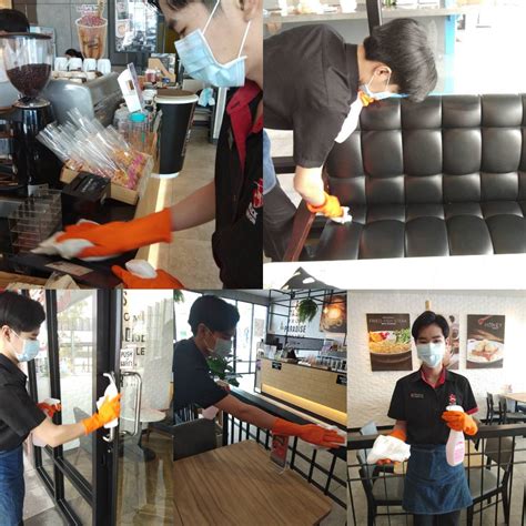 Black Canyon รวมภาพบรรยากาศ พนักงานร้านแบล็คแคนยอนร่วมใจ