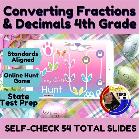 Math Fractions To Decimals Conversion 3rd 4th 5th By Math Teksmart