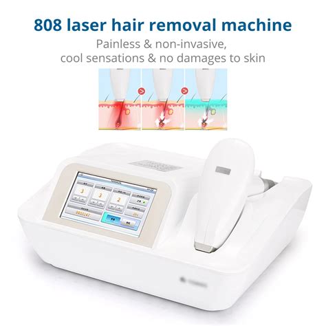 Portable 808nm Laser Hair Removal Machine For Home Use
