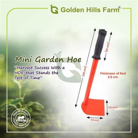 Buy Best Orange Garden Mini Hoe For Home Gardening Orange Handle