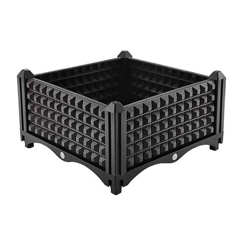 Raised Planter Grow Box Rectangular Flowerpot Elev Vicedeal