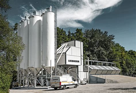 First Liebherr New Generation Concrete Batching Plant Goes Into