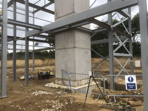 Steel Frame Verification Scanning At Willmott Dixon Tiffield Site All