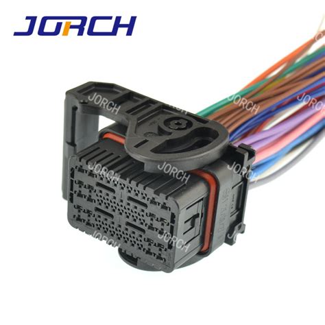 China Connector 55 Pin Female Sealed Waterproof Cable Wiring Harness Car Electrical Housing Auto