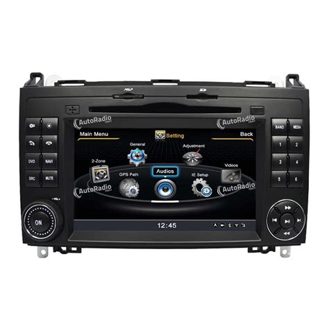Poste Autoradio DVD GPS Mercedes Benz A B Class W W Aux Prix Les Plus Bas Sur Notre Bouti