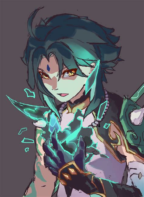 Xiao Fanart Genshinimpact Character Design Anime Aesthetic Anime