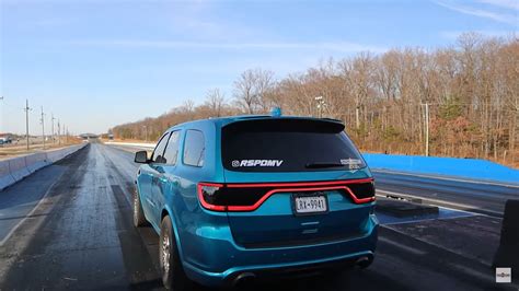 This Guy Built An 8 Second Dodge Durango Srt Hellcat Hyper Suv Goes
