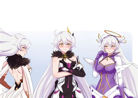 Kudayunii Asmoday Genshin Impact Herrscher Of The End Kiana